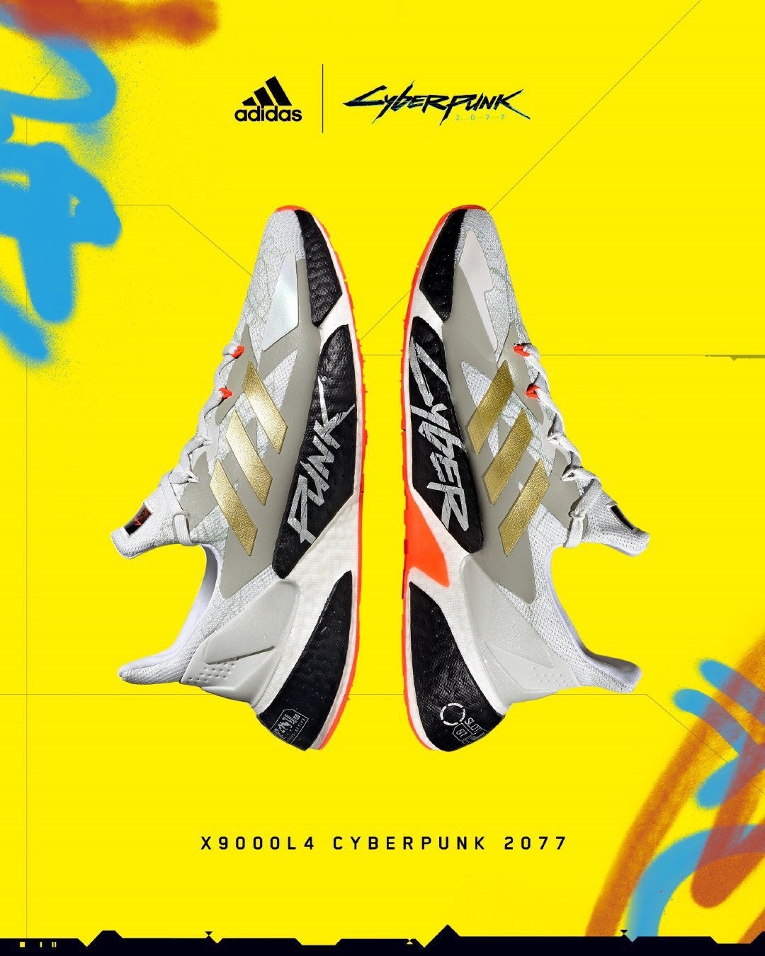 Les sneakers Cyberpunk 2077 de chez Adidas se dévoilent enfin - RESPAWWN